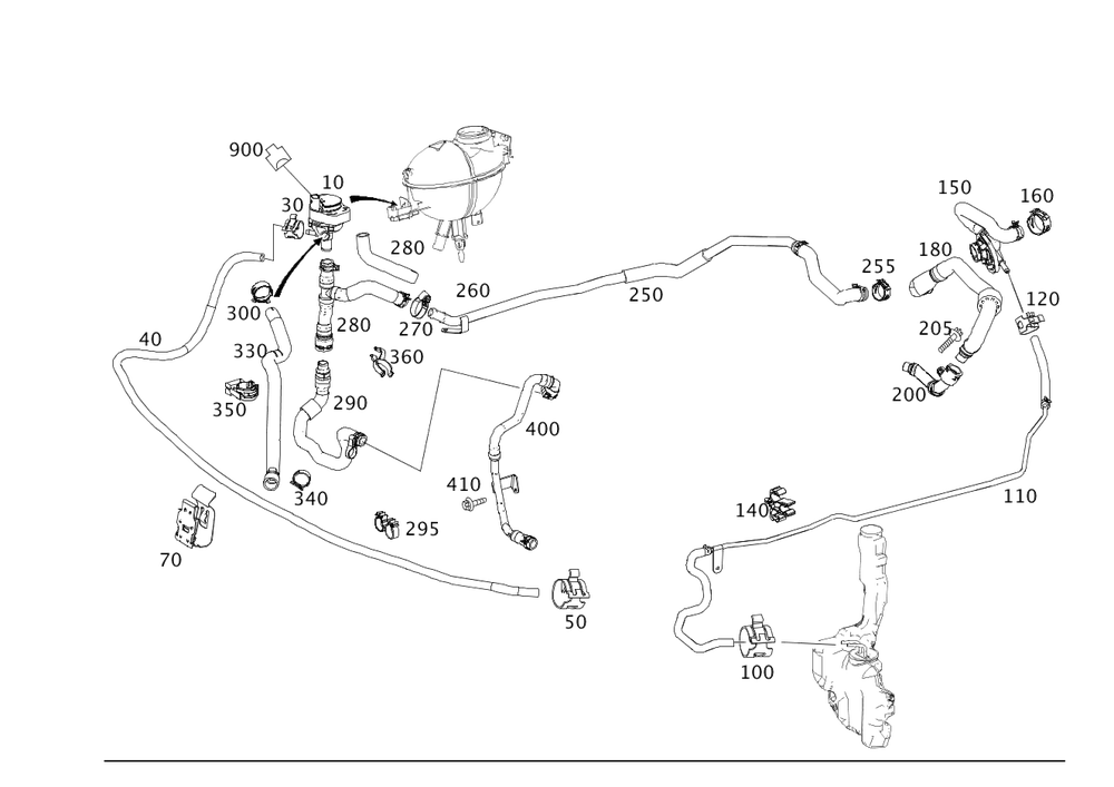 212-830-33-96 - 2012-2016 Mercedes-Benz - Hose Line | Buy Mercedes ...