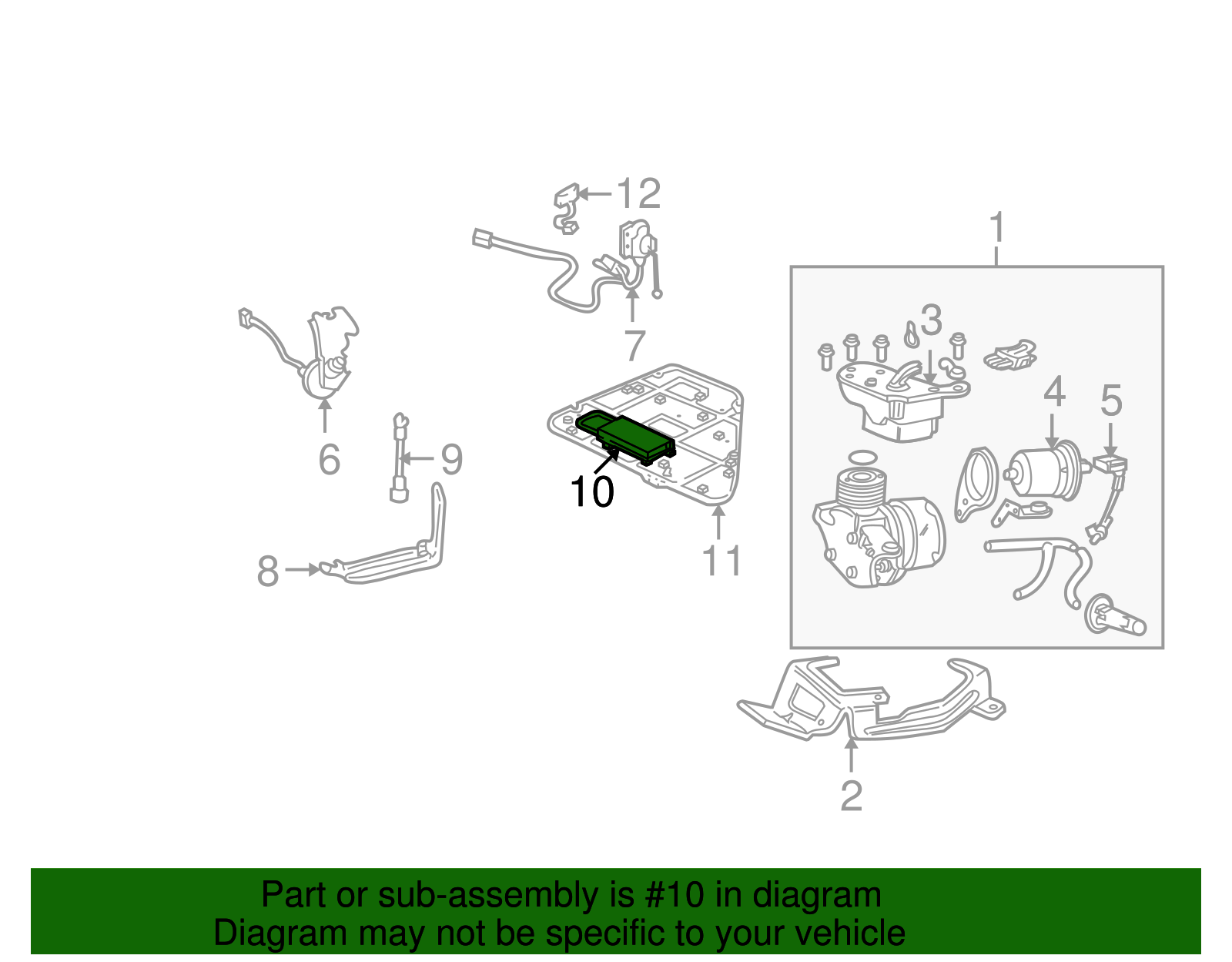 2003-2004 Cadillac Seville Active Suspension Control Module 25720987 ...