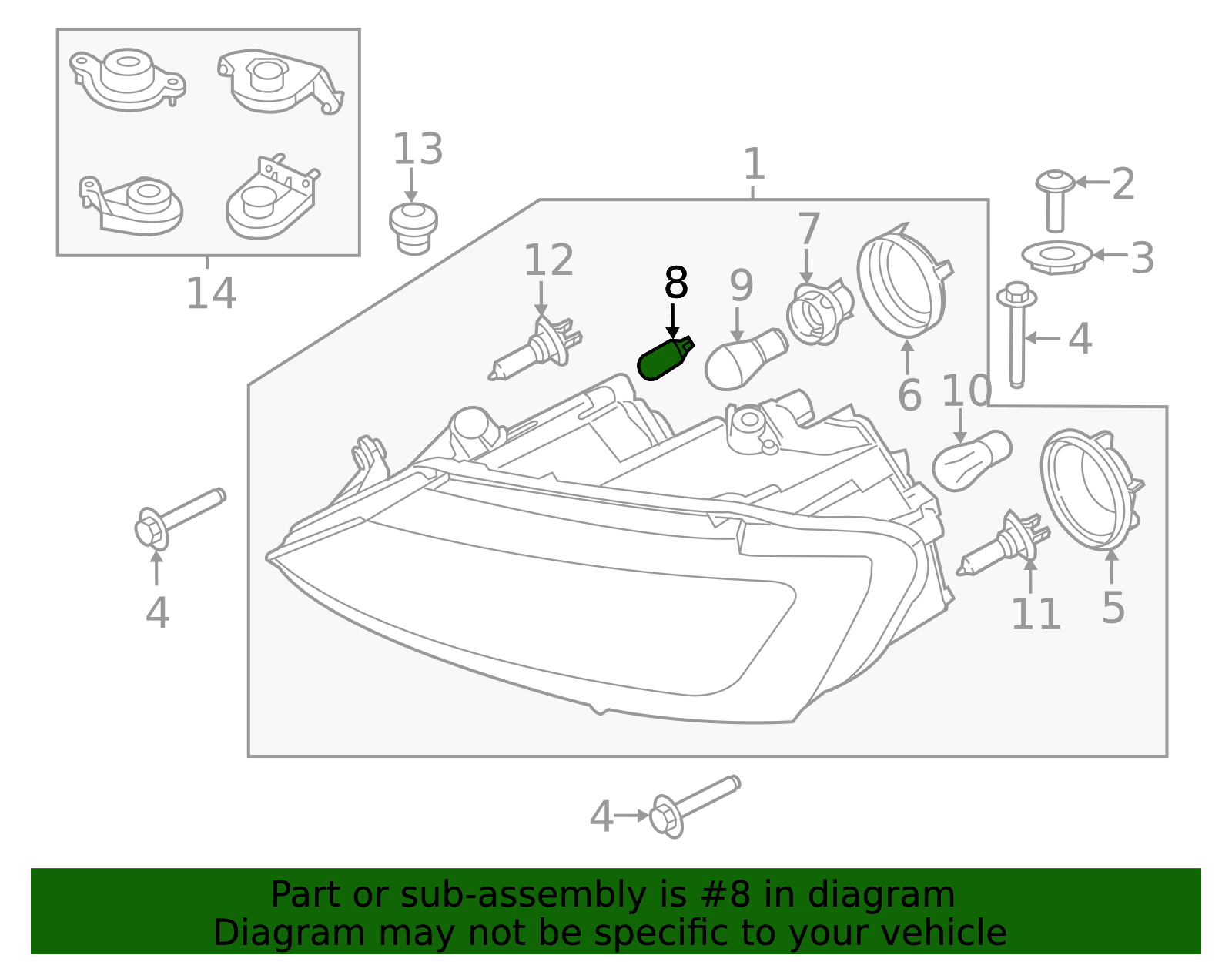 1985-2025 Volkswagen O'head Lamp Bulb N-017-753-5 | OEM Parts Online