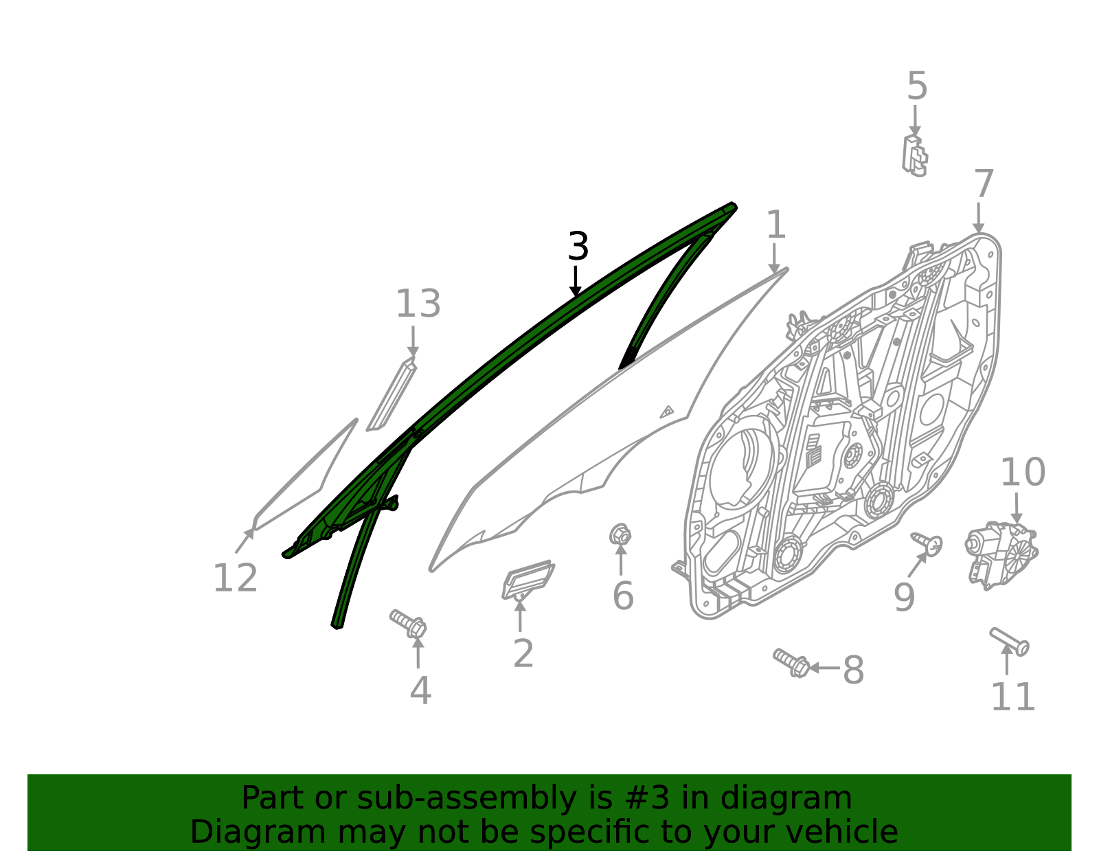2021-2025 Kia Sorento Run Channel 82531-R5000 | OEM Parts Online