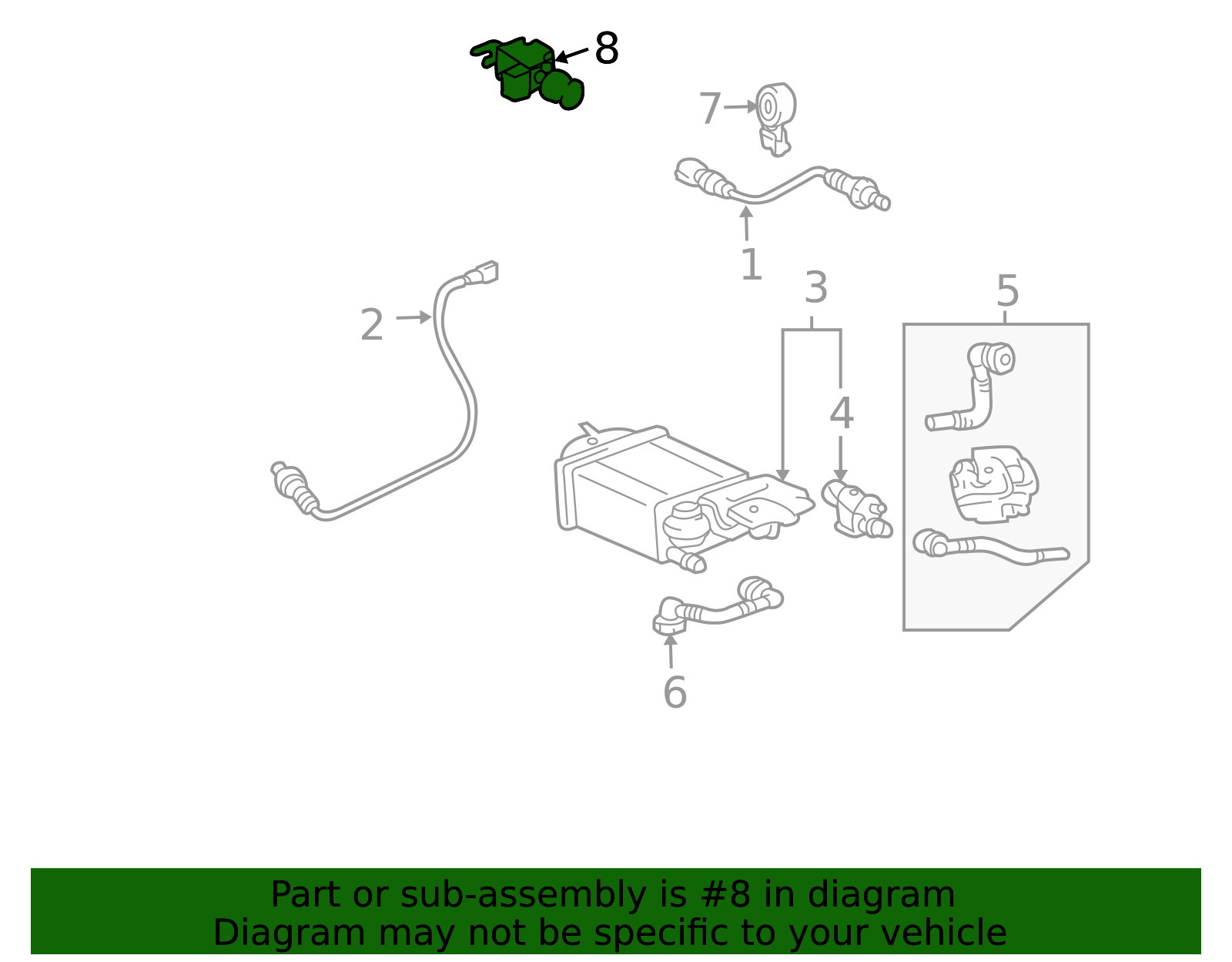 2002-2004 Toyota Vapor Canister Purge Solenoid 25860-0H020 | OEM Parts ...