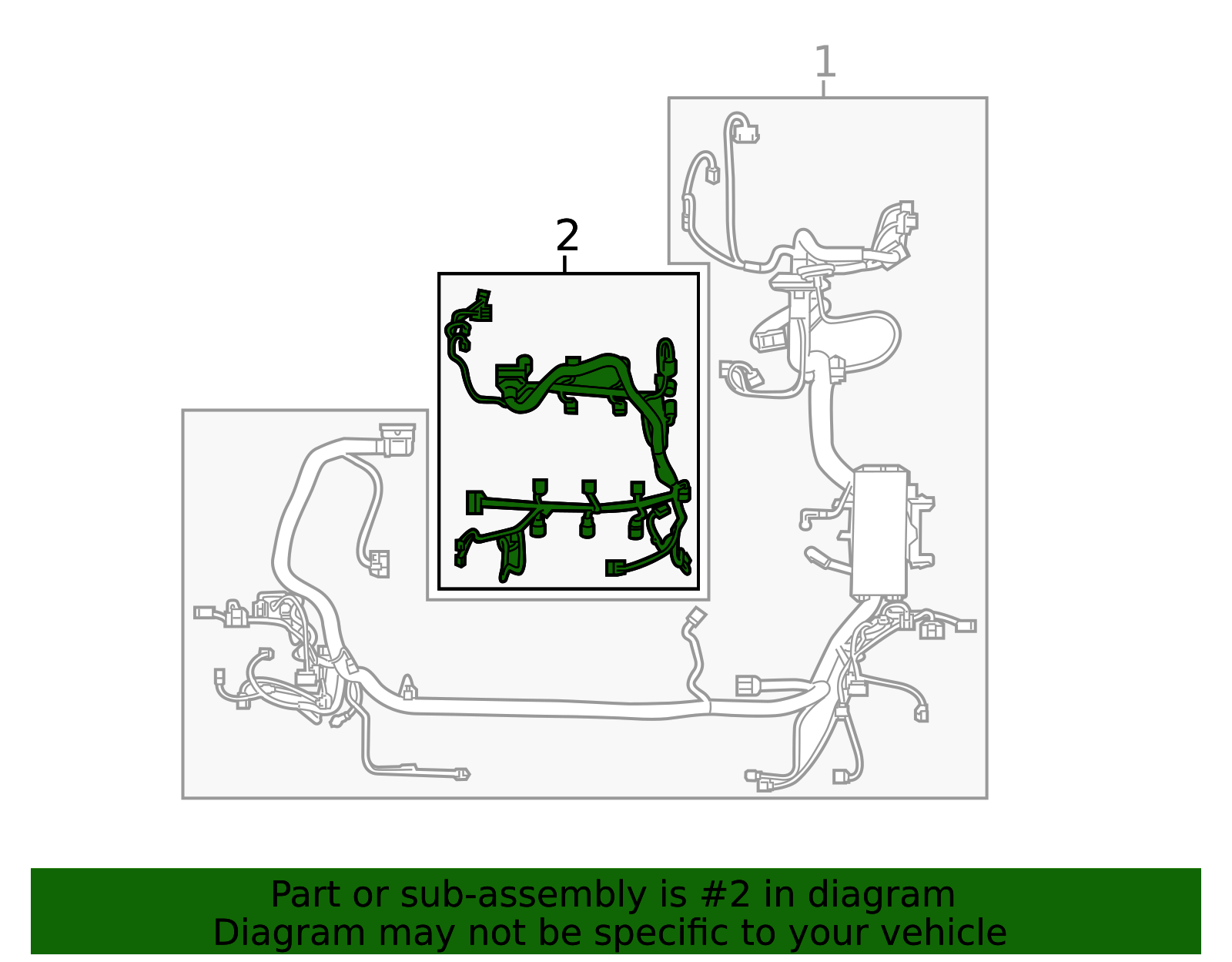 Engine Harness KU5Z-12A581-C | Varsity Ford