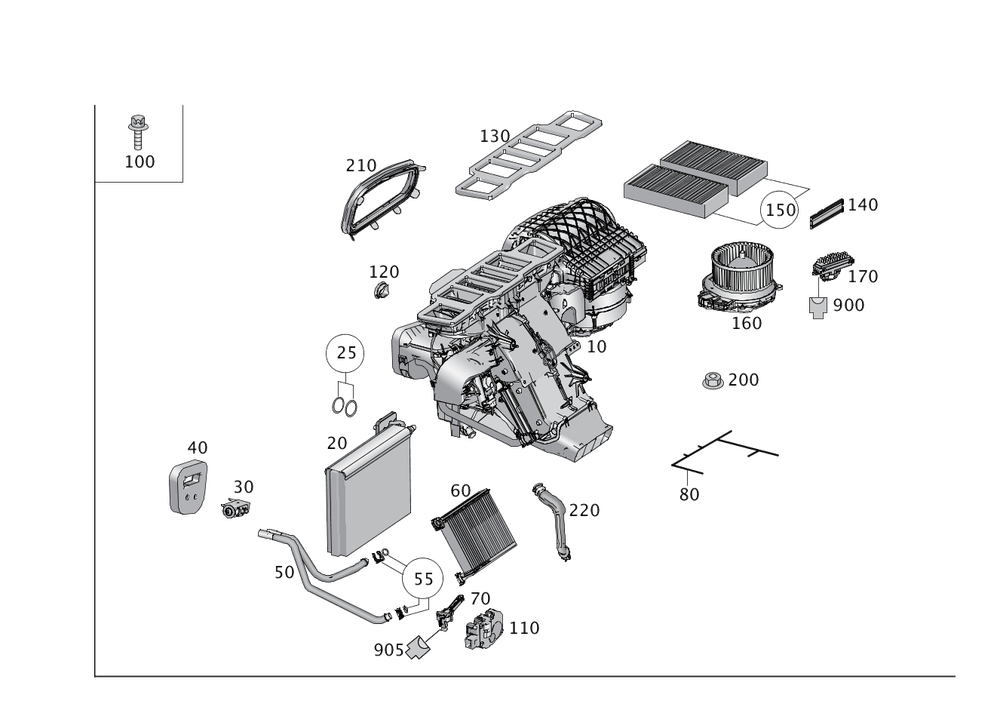 166-906-00-08 - Parts Kit, Stepper Motor 2002-2019 Mercedes-Benz ...