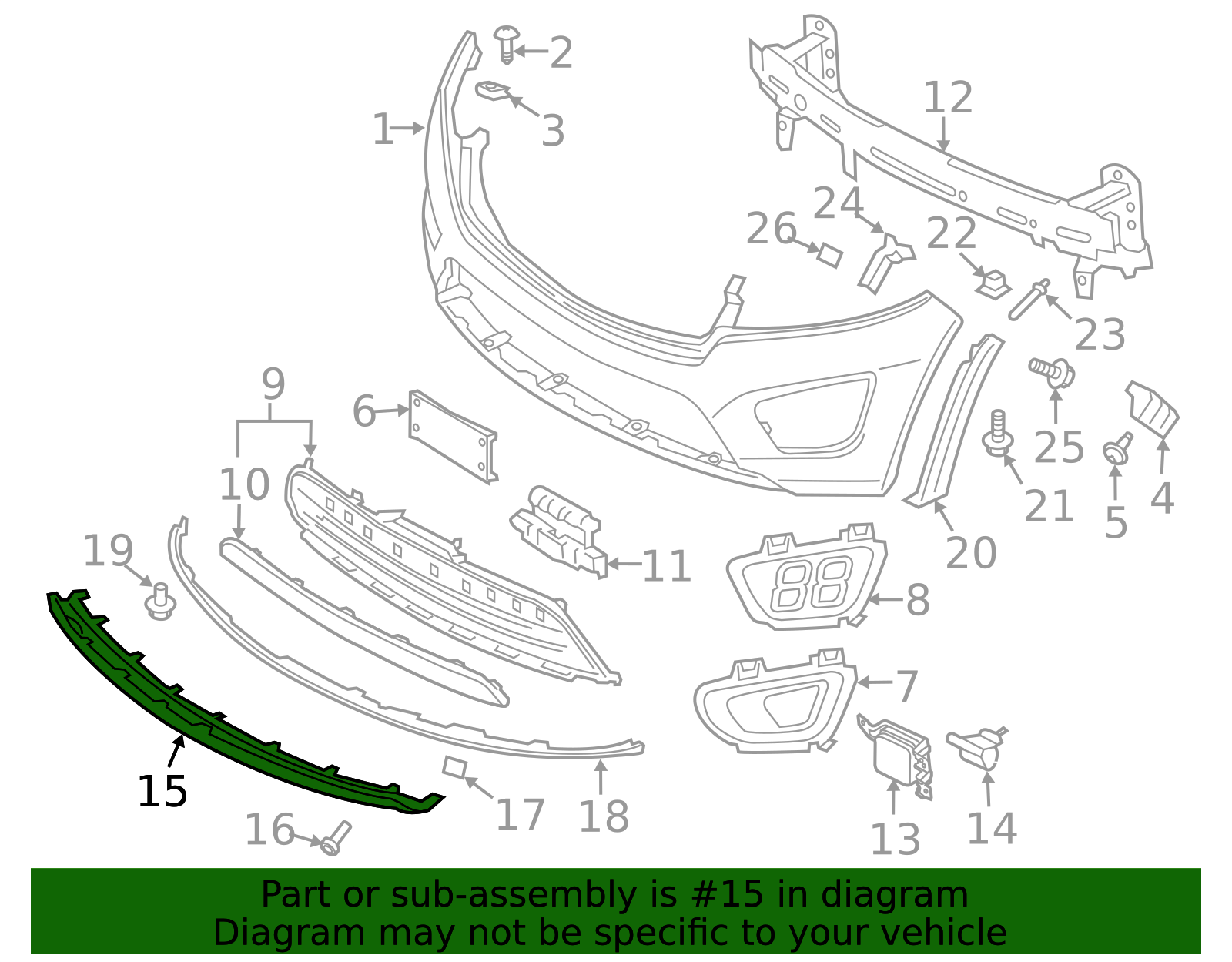 2016-2018 Kia Sorento Lower Panel 86565-C6200 | Genuine Kia Parts ...