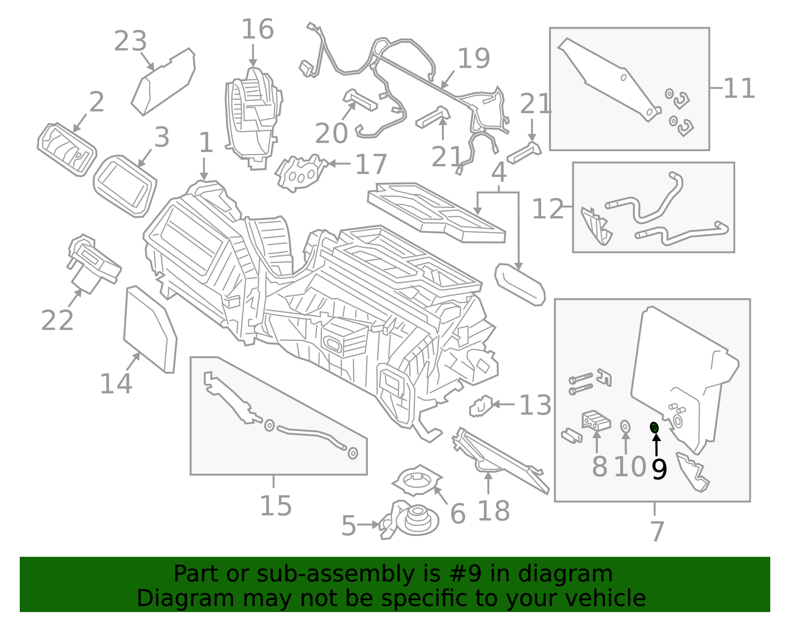 64539284018 - 2014-2025 BMW A/C Expansion Valve O-Ring (64-53-9-284-018 ...