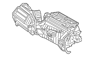 64119382874 - 2018-2025 BMW AC & Heater Case (64-11-9-382-874) | BMW of ...