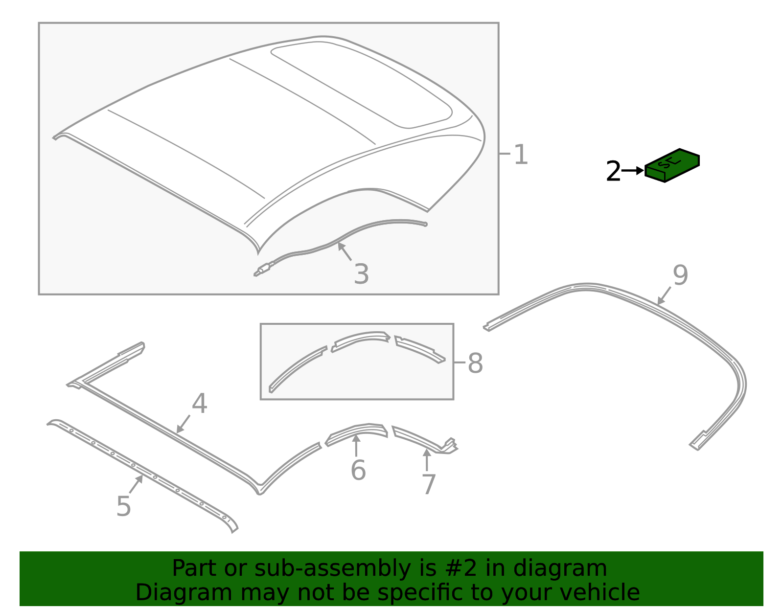 9P1-898-759-C - High-Quality Convertible Top Hardware Kit for 2025 ...