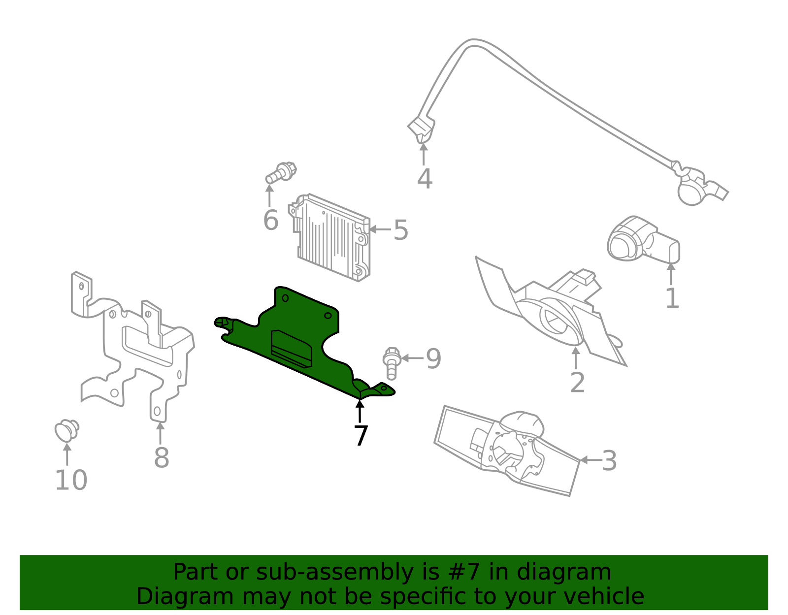 28452-5NA1C - Bracket 2019-2020 Infiniti QX50 | Infiniti of Orland Park