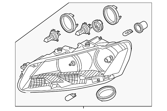 2012-2015 Volkswagen Passat Headlamp Assembly 561-941-006-D | VW Direct ...