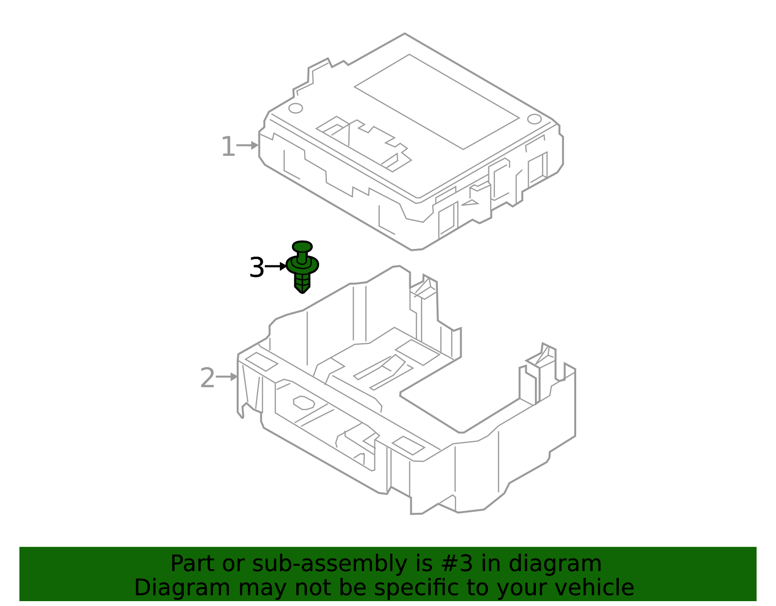 N-911-585-01 - Mount Bracket Rivet 2016-2025 Audi | Audi OEM Parts
