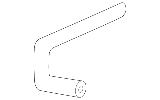 Genuine Toyota PCV Hose part# 12262-22090 for 2003-2004 Toyota Matrix ...