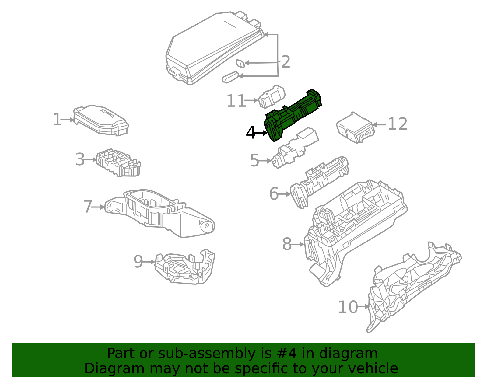 82660-12390 - High-Quality Junction Block for 2019-2022 Lexus UX200 ...