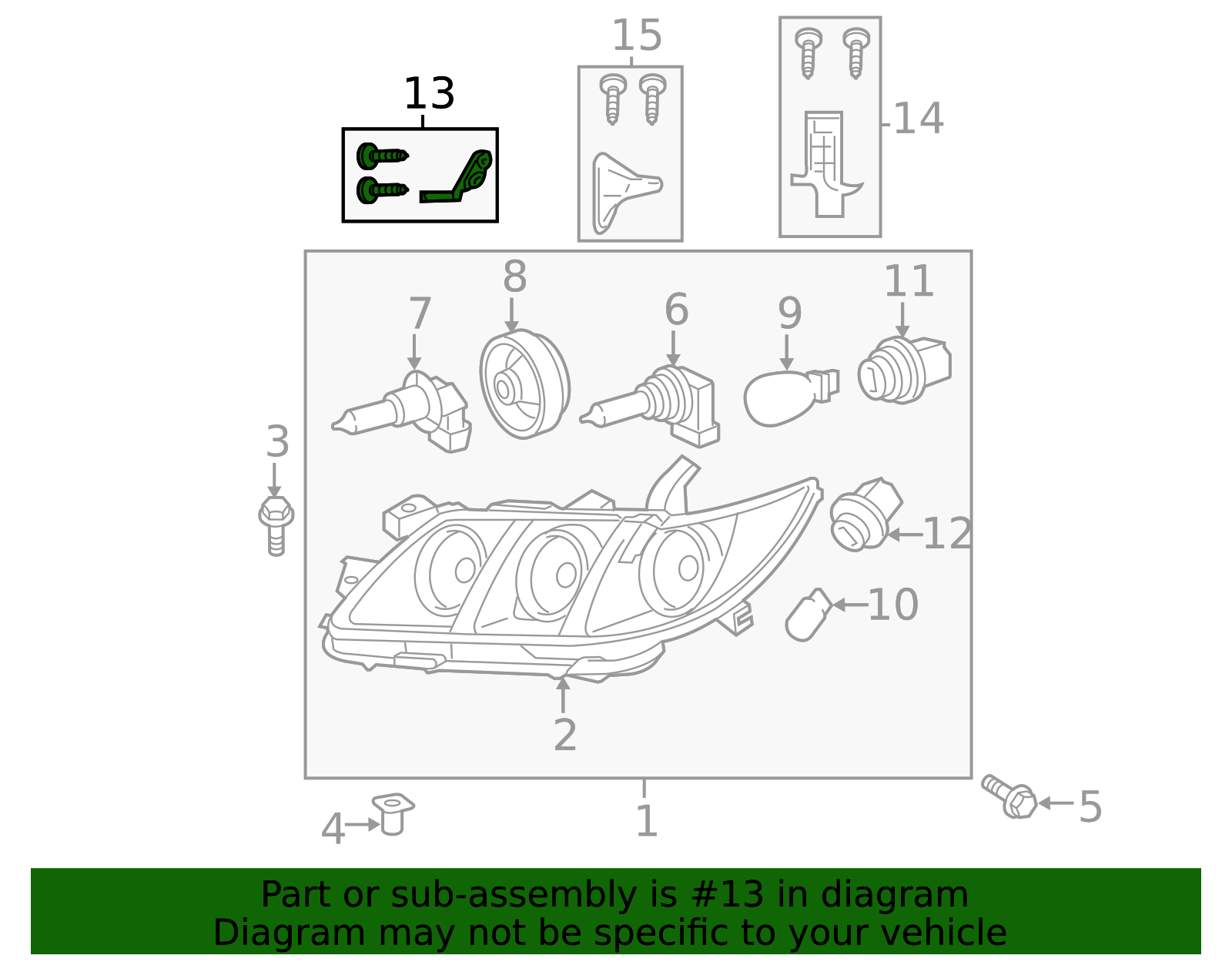 81198-33010 - 2007-2011 Toyota Camry - Repair Bracket | Toyota Parts ...