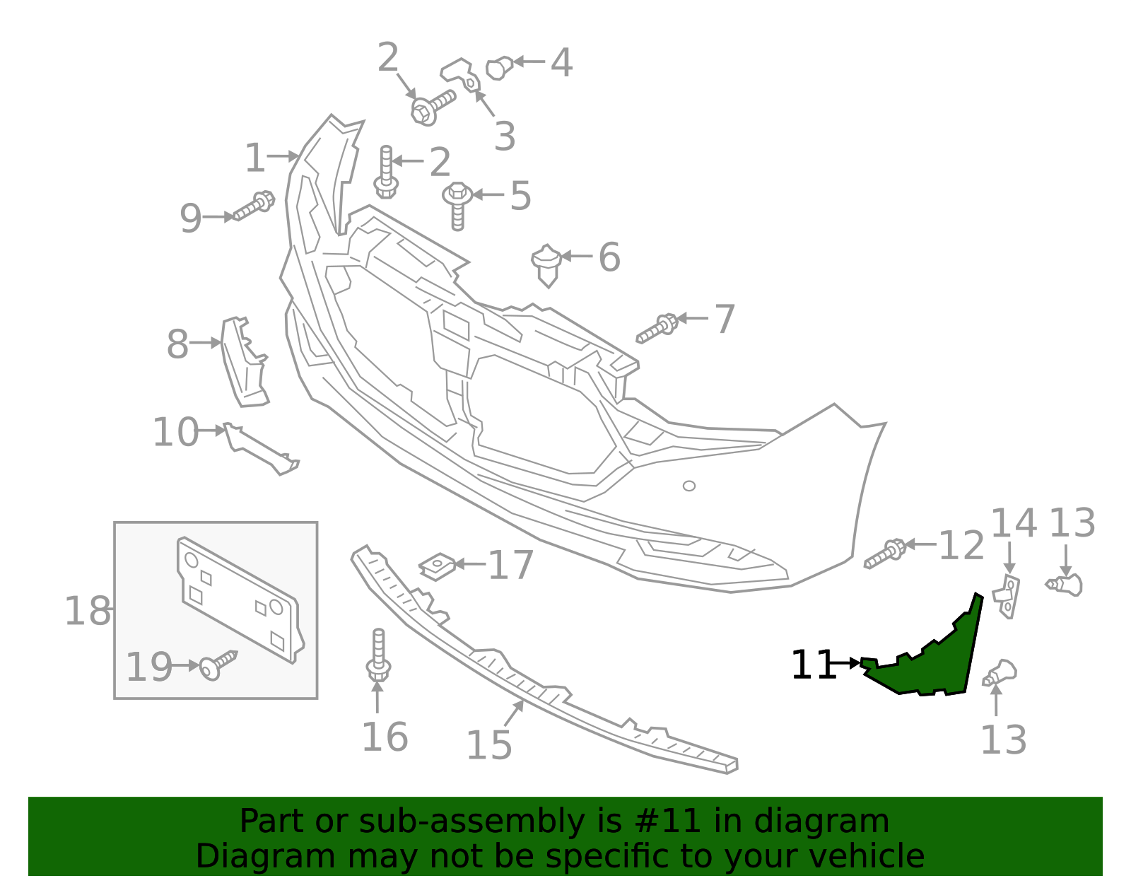 2019-2025 Mazda 3 Air Guide BDTT-50-A20B | RealMazdaParts.com