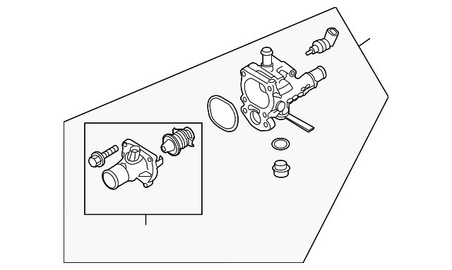 2009-2011 GM Thermostat Housing 25199826 | Capital Chevy Parts