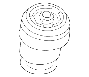 37126790083 - 2010-2014 BMW X5 & X6 Air Spring Shock Chamber Assembly ...