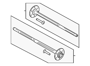 2015-2020 Ford F-150 | Axle Shaft | FL3Z-4234-F | Walls' Ford Parts