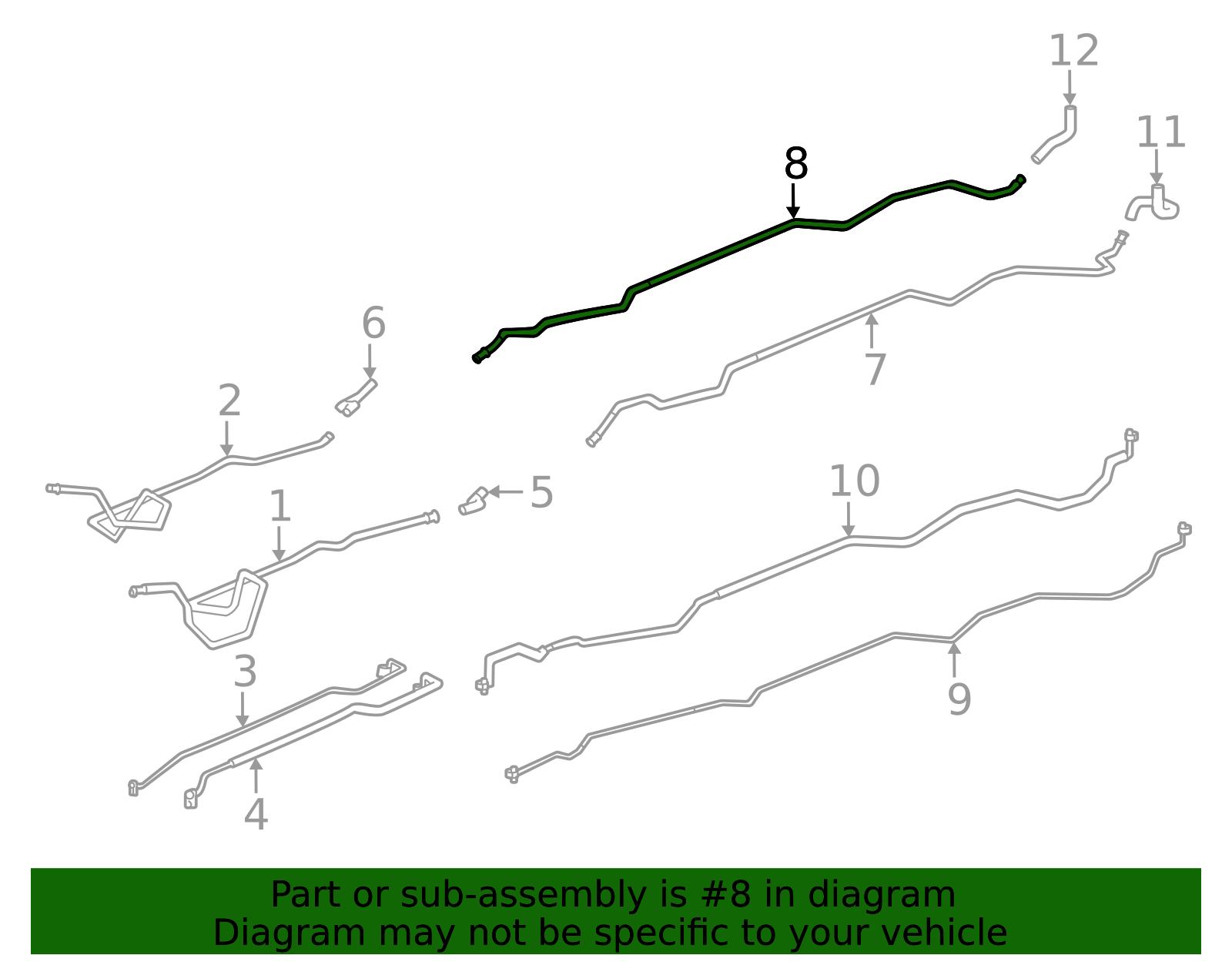 2023-2024 Toyota Highlander 2023-2024 Toyota Highlander - Rear AC Line ...