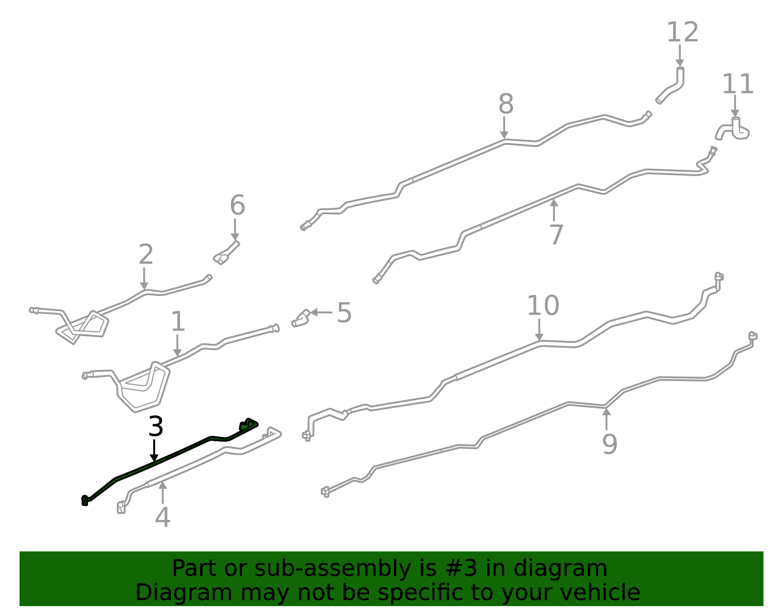 2023-2024 Toyota Highlander Suction Line 88717-0E440 | Toyota Parts Center