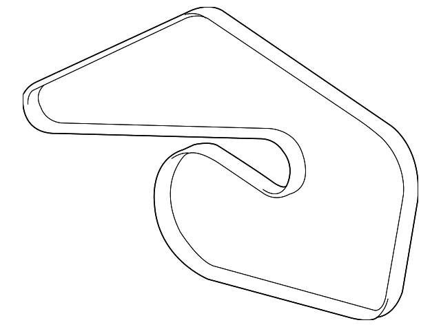 12638664 - OEM GM Serpentine Belt | GMPartsCenter.net | GM Parts Center