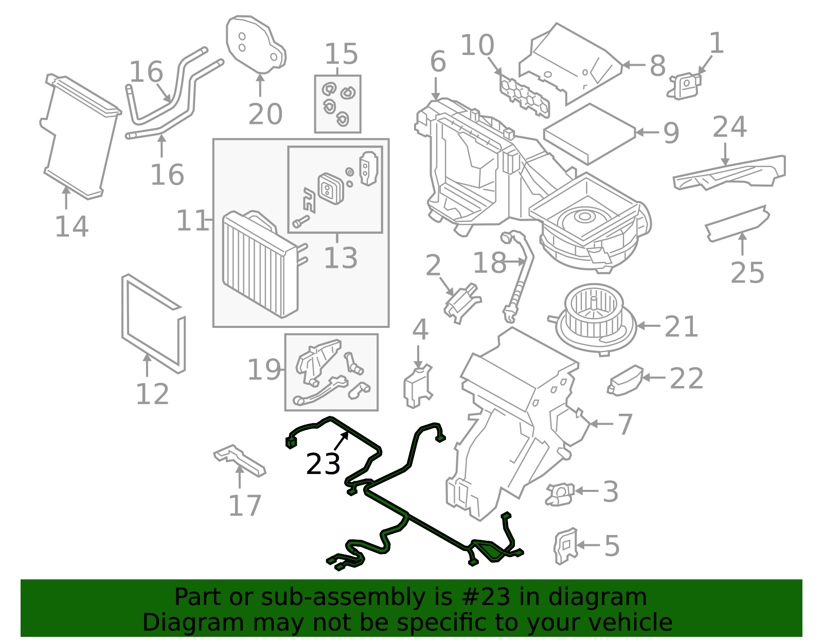 3QF-971-566-A - High-Quality HVAC System Wiring Harness for 2018-2023 ...