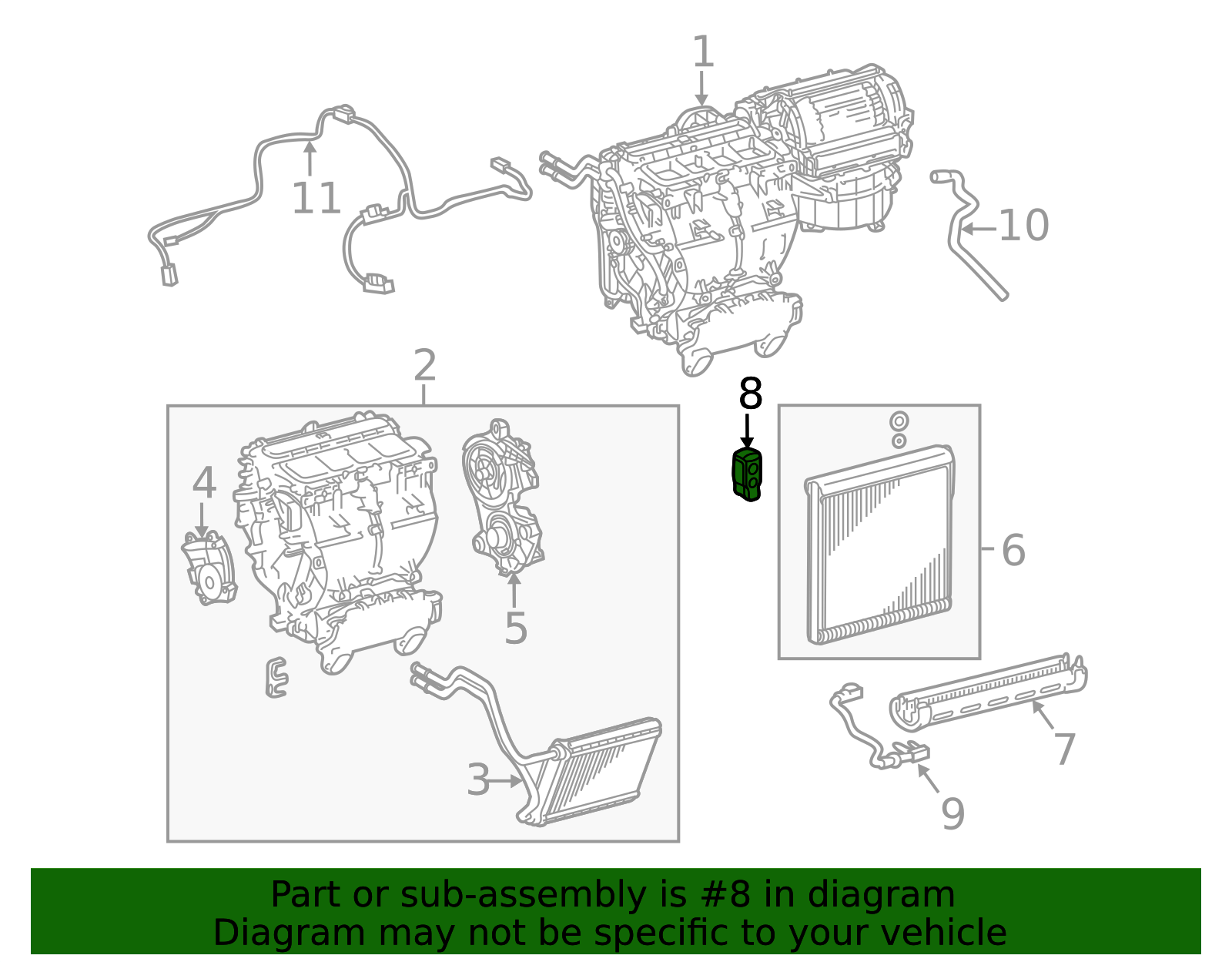 88515-08140 - High-Quality A/C Expansion Valve for 2008-2016 Toyota ...