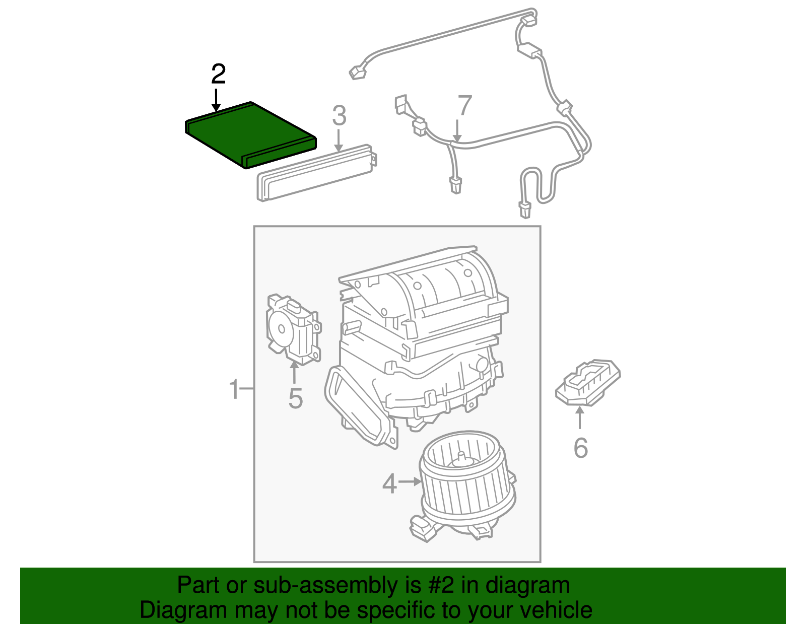 2006-2015 Toyota Cabin Air Filter 8713902090 | Toyota Parts Center