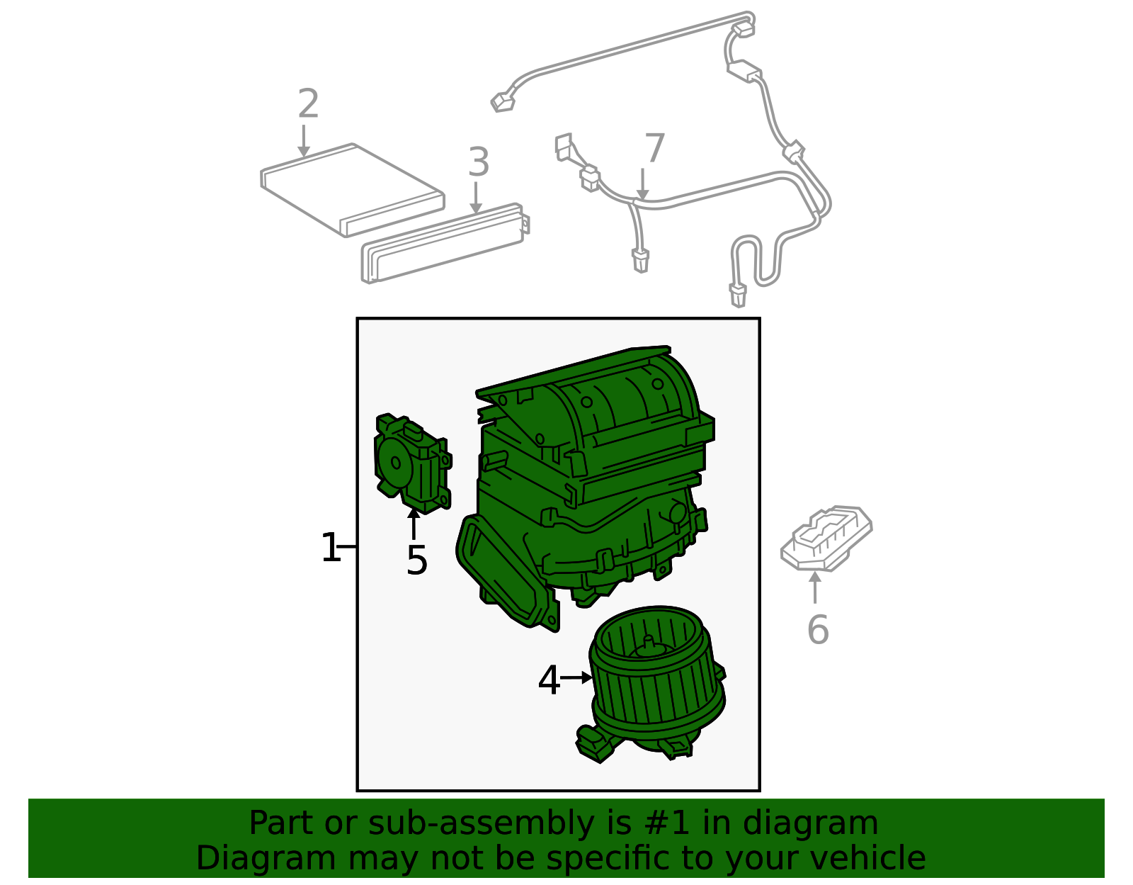 Genuine Official Toyota Blower Assembly part# 87130-12551 for 2006-2016 ...