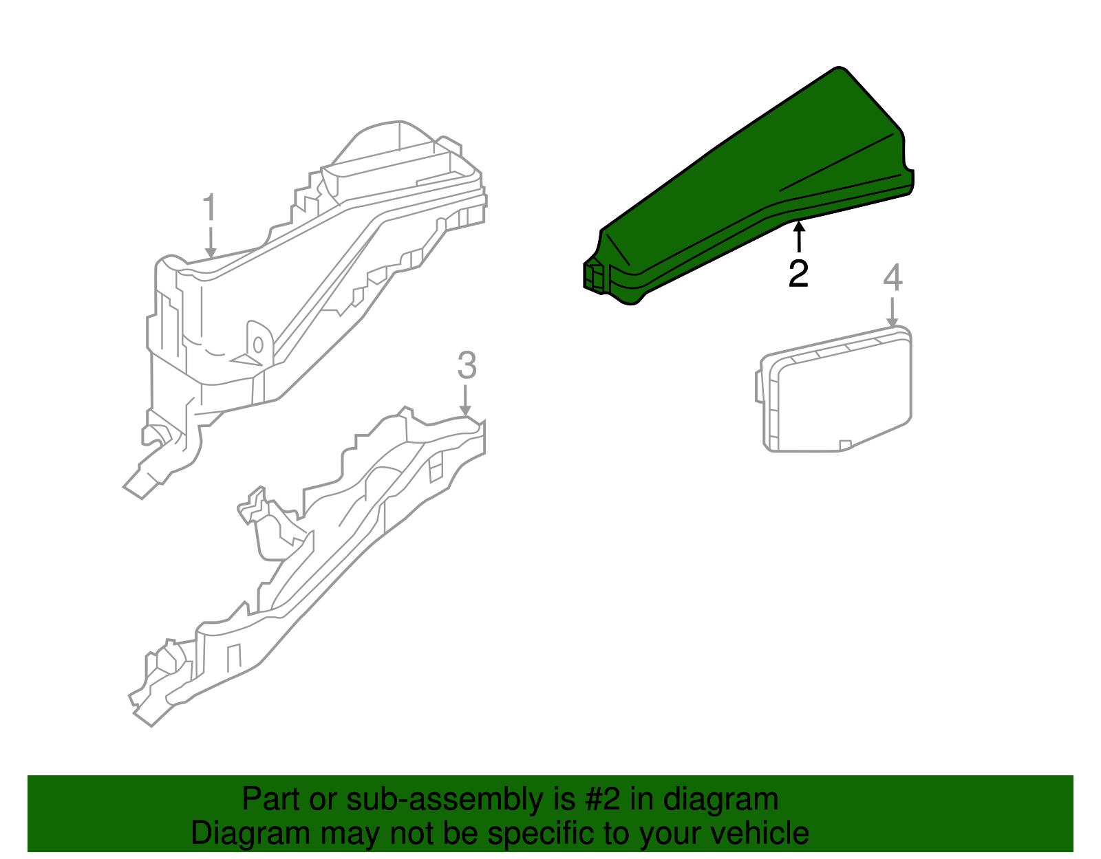 2012-2014 Toyota Camry Fuse Box Cover (Upper) 82662-06190 | OEM Parts ...