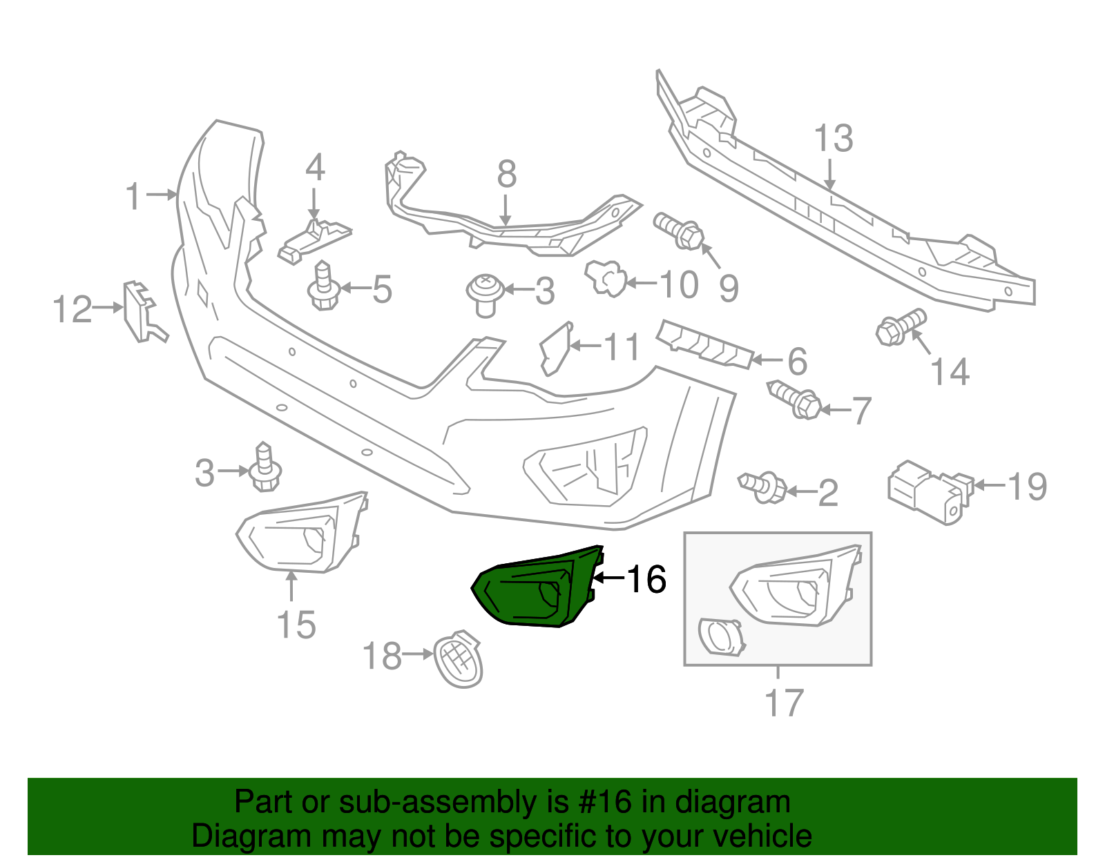 2012-2014 Subaru Impreza Bezel 57731FJ000 | Subaru Parts Store