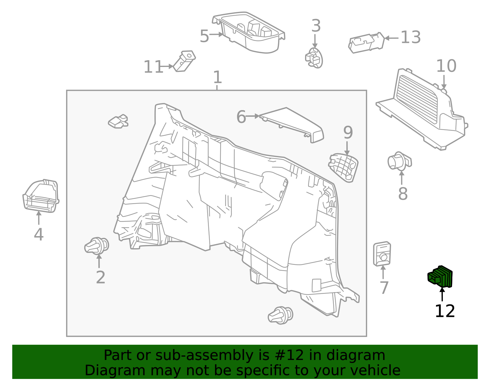 2024-2025 Toyota Grand Highlander Power Outlet 85530-48250 | Toyota ...