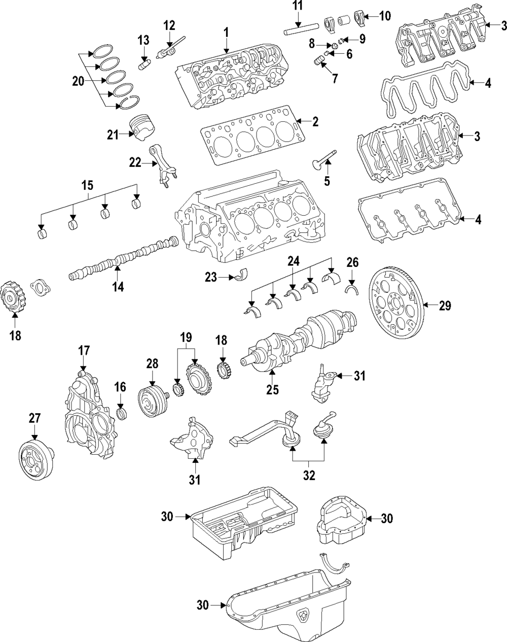 2017-2019 GM Crankshaft Gear 12634113 | Capital Chevy Parts