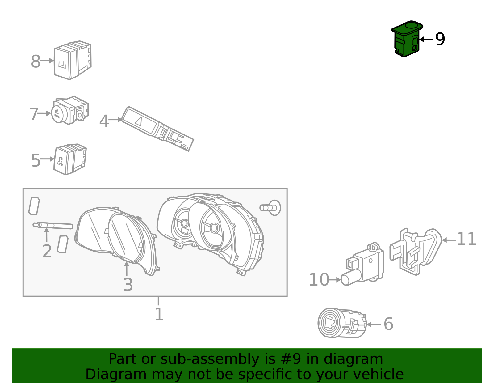 39860-T2A-A01 - Sun Load Temperature Sensor 2013-2022 Honda | Group 1 ...