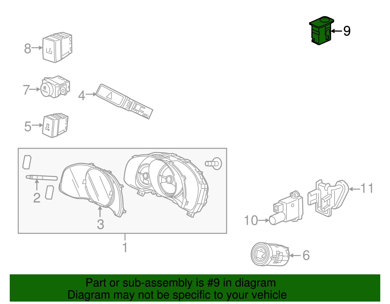 39860t2aa01 - Honda Auto Lamp Sensor 2013-2022 Honda | Performance Auto ...