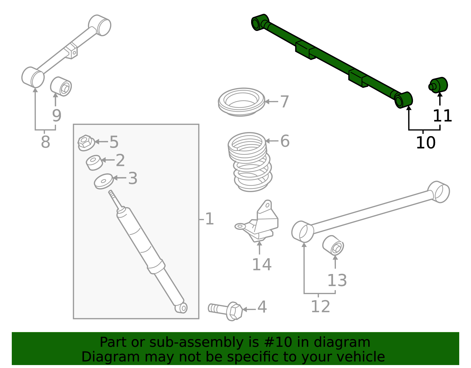 48740-AK010 - High-Quality Suspension Track Bar for AutoNation Parts