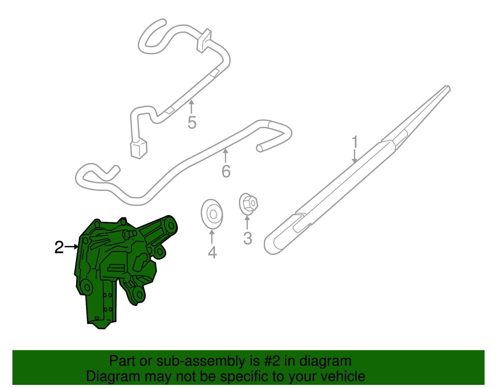 2013-2020 Nissan Pathfinder Wiper Transmission 28710-3KA0C | Temecula ...