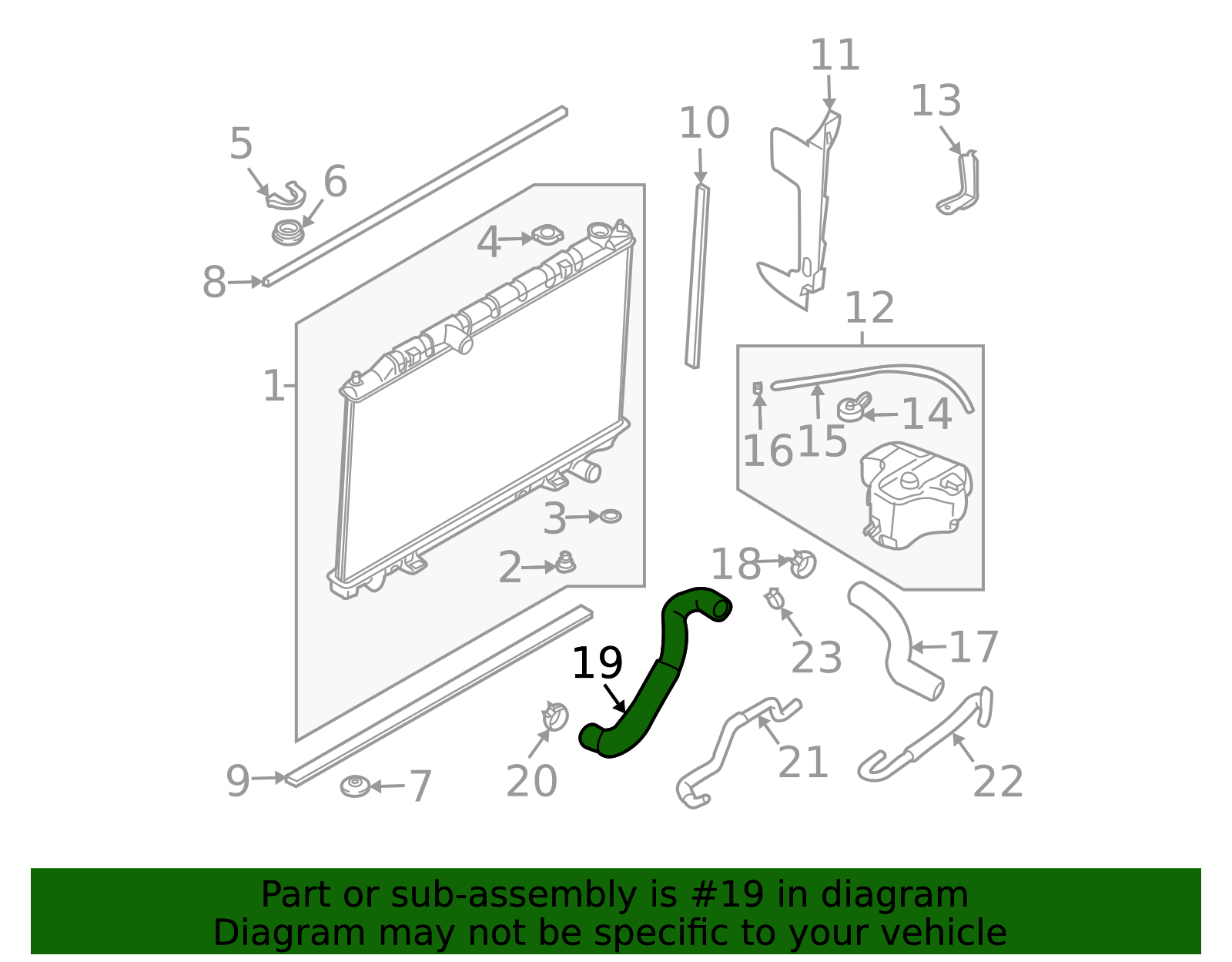 21503-8J110 - Radiator Coolant Hose 2002-2009 Nissan | Official Nissan ...