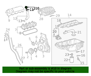 2014-2025 GM Filler Cap 12667313 | GM Parts Center
