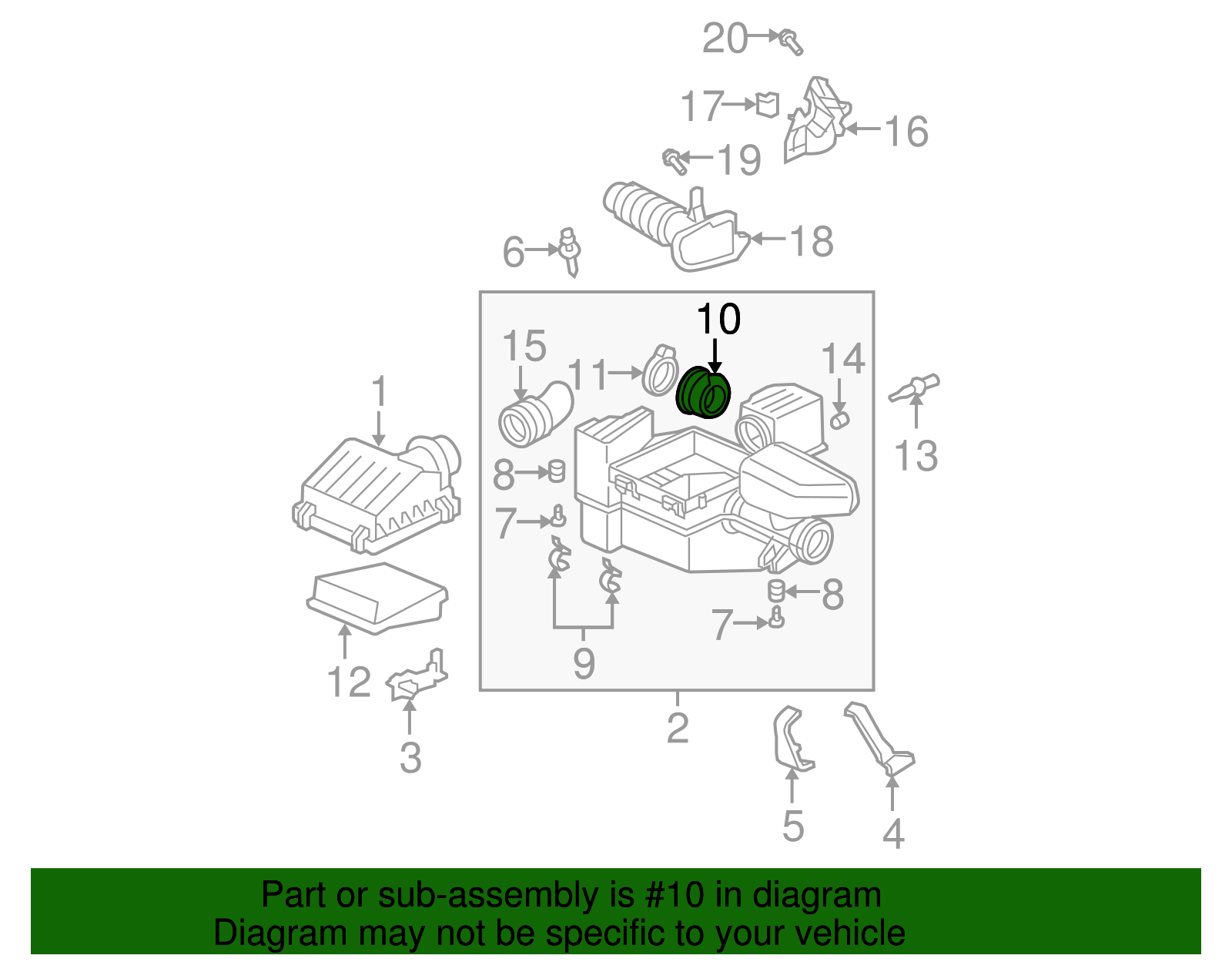 17228rmea00 - Honda Joint 2007-2008 Honda Fit | Performance Auto Parts