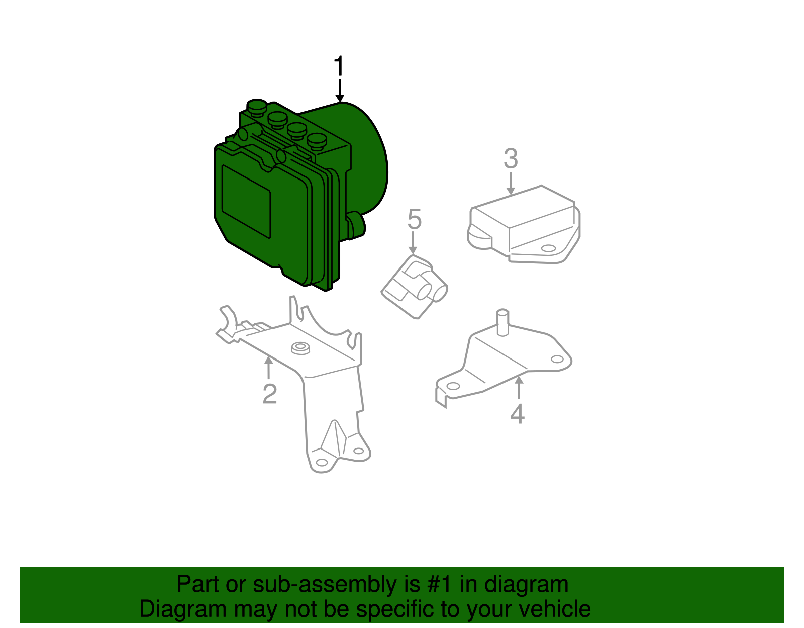 44050-33240 - High-Quality ABS Modulator Valve for 2007-2009 Toyota ...