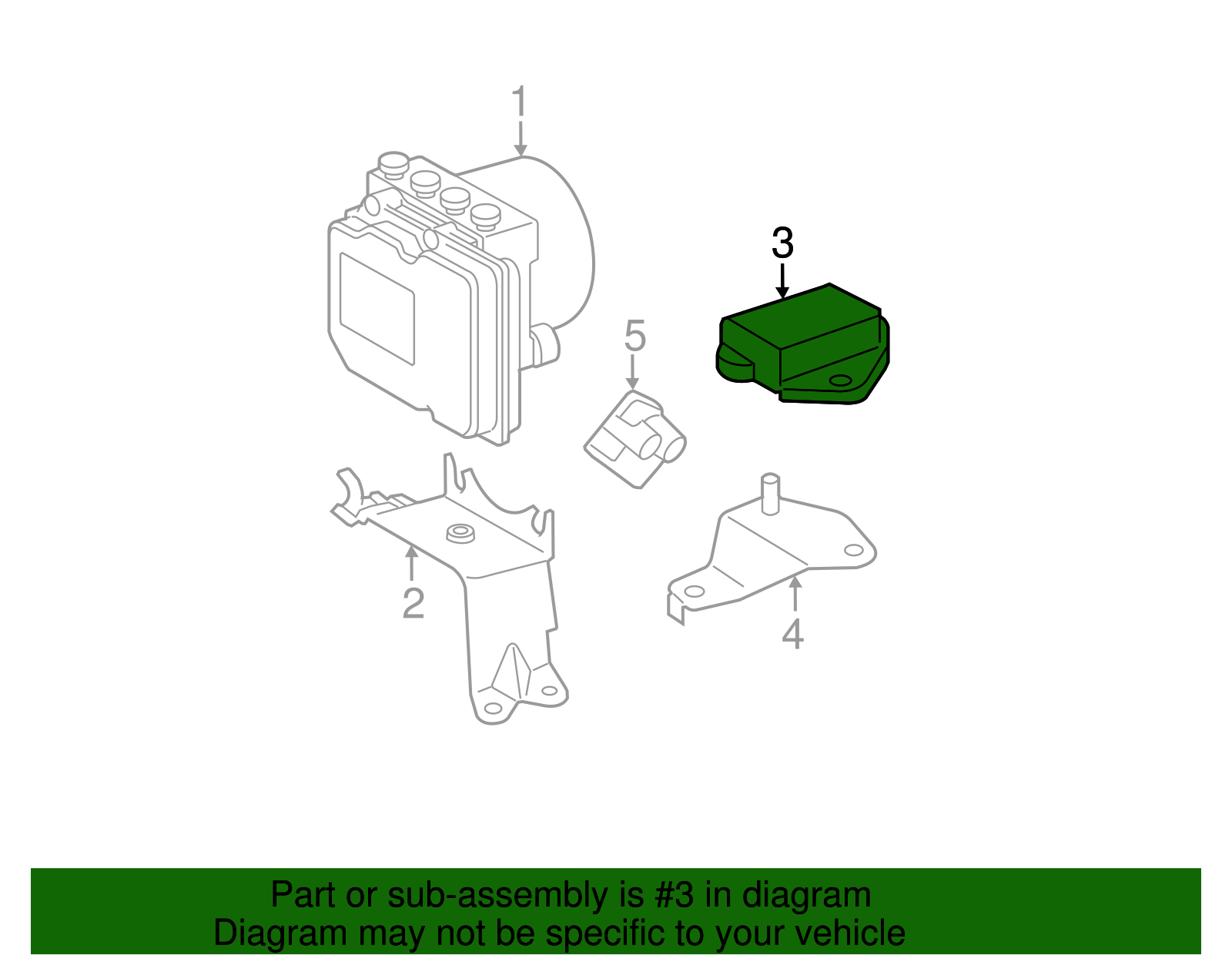 2007-2011 Toyota Camry Yaw Rate Sensor 89183-06010 | Toyota San Diego Parts