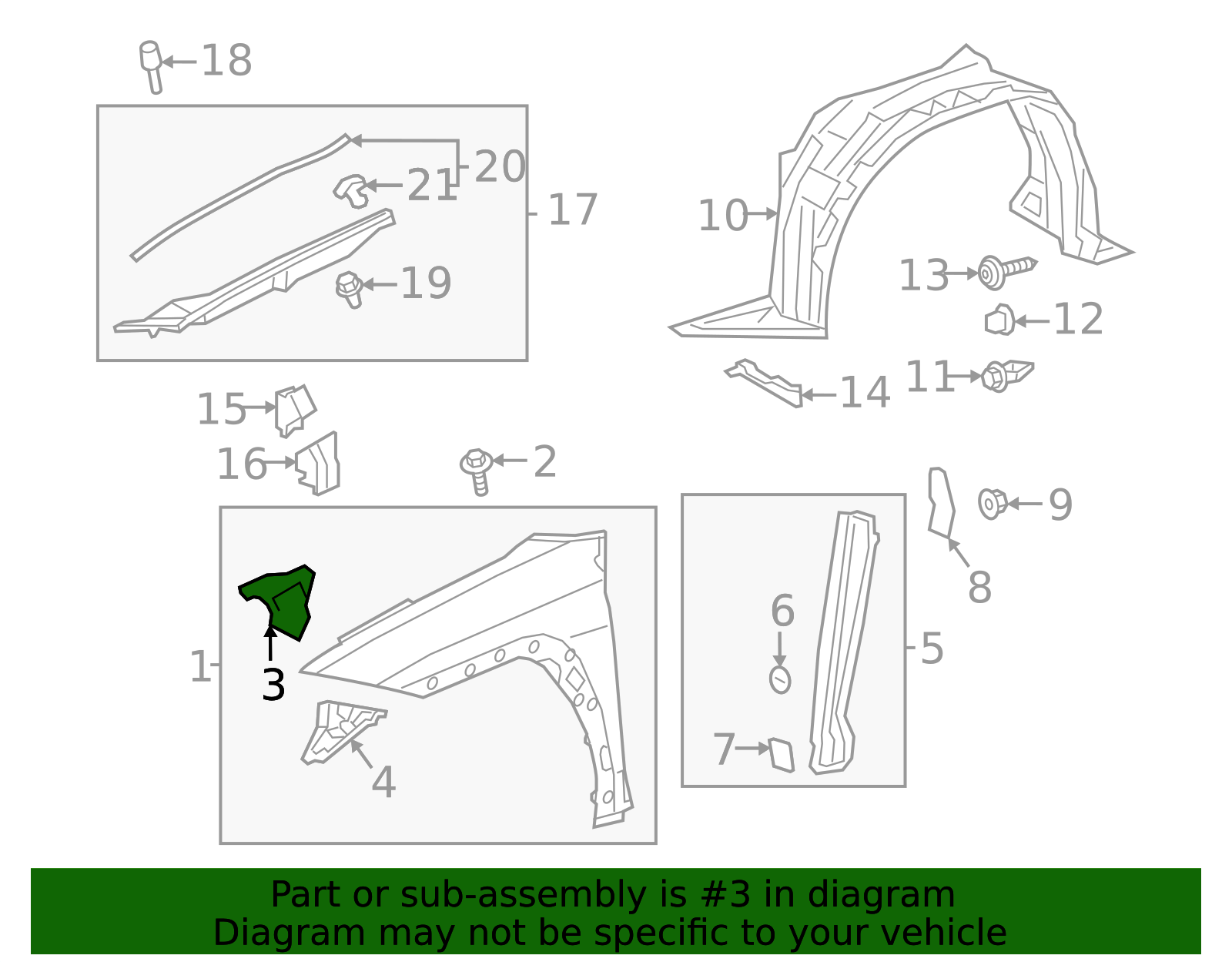 53832-76020 - 2019-2024 Lexus - Upper Panel | My L Parts