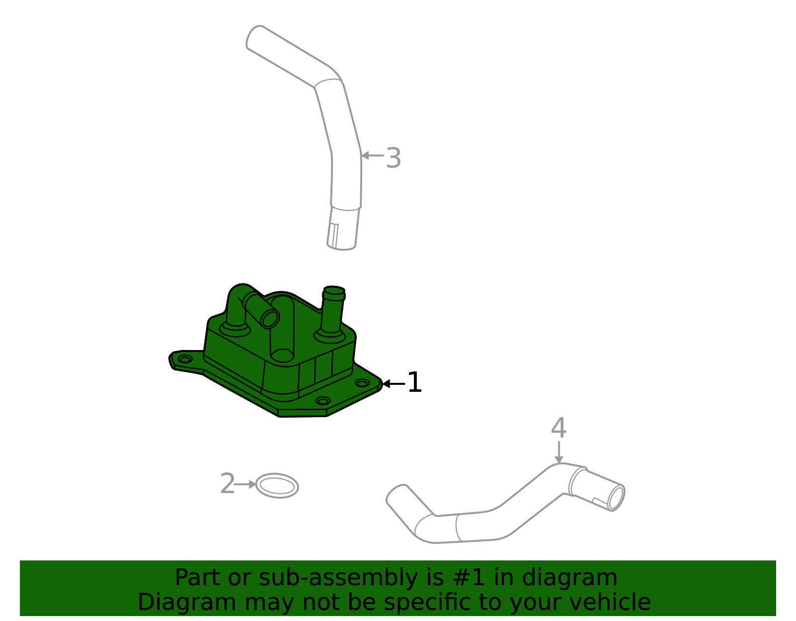 2019-2025 Nissan Oil Cooler Assembly 21305-6CA0A | Nissan Parts Central