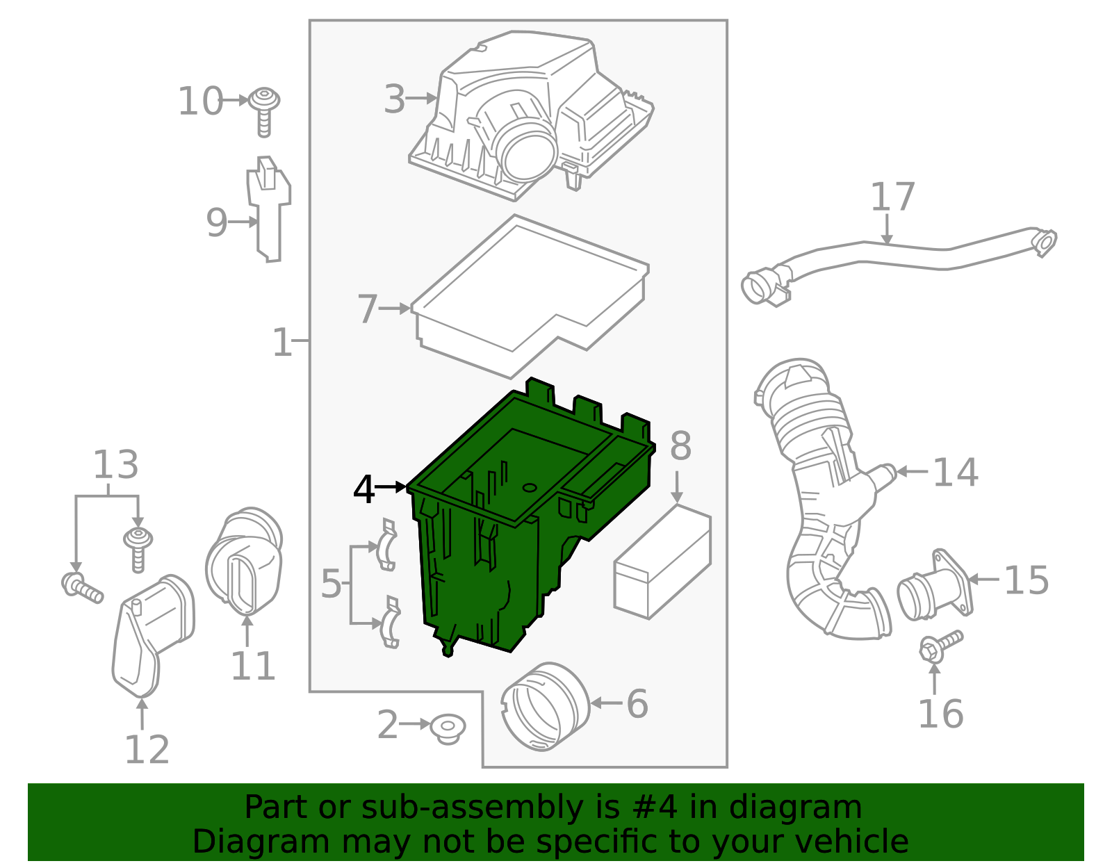 CK4Z-9A612-D - High-Quality Air Filter Housing for AutoNation Parts