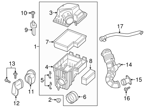 Crankcase Ventilation System for 2015 Ford Transit-250 | OEM Parts Online