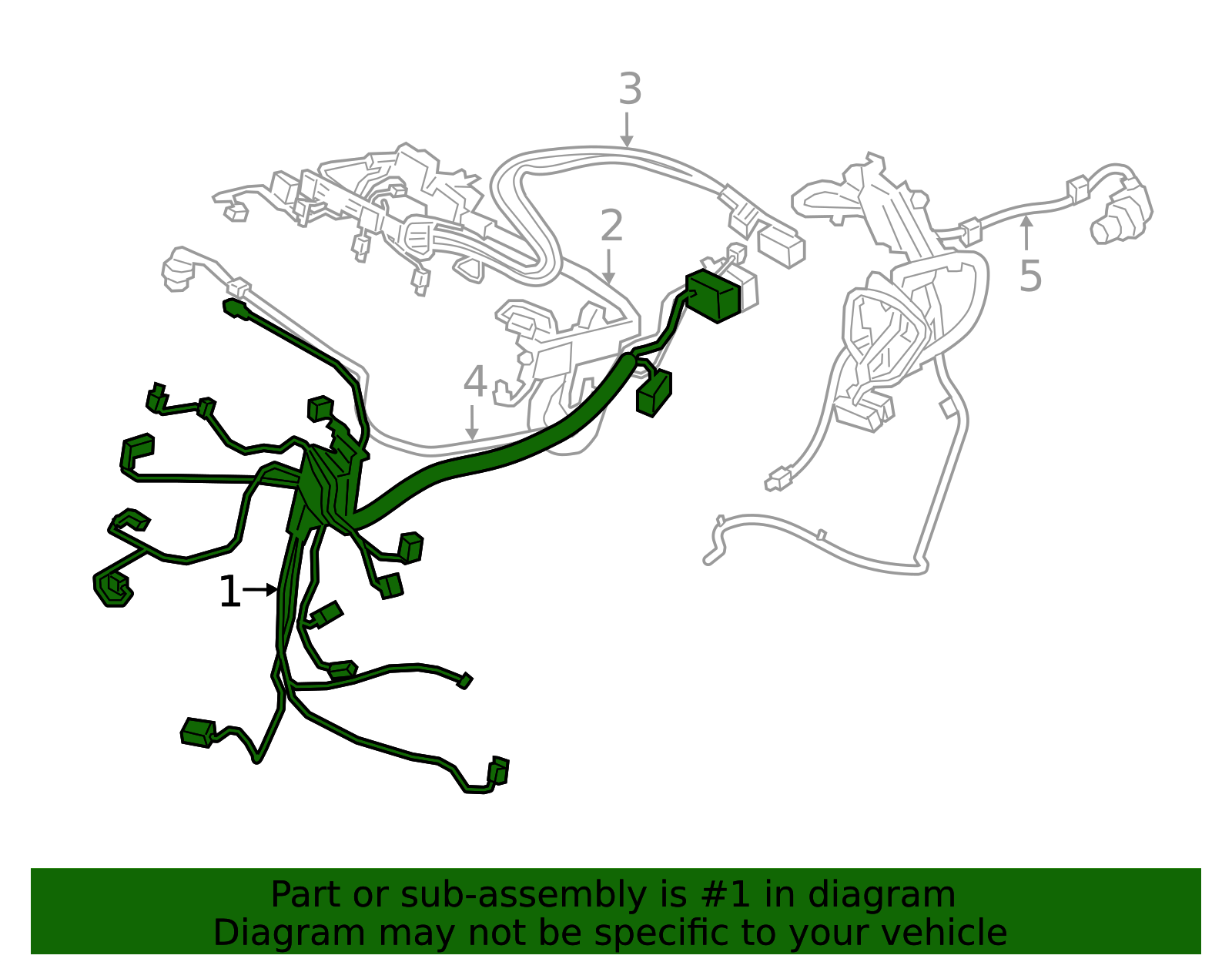 2017-2020 BMW | Engine Harness | 12-51-8-631-660 | BMW OEM Parts Store