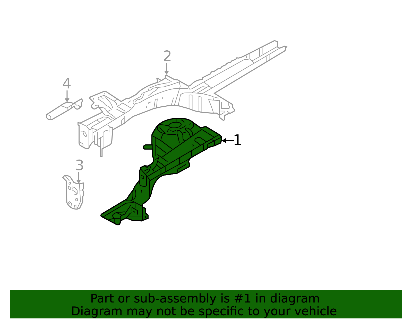 2006-2011 Hyundai Accent Apron Panel 64502-1E300 | MotorMotor