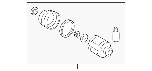 49582-1W100 - Inner Joint 2012-2017 Kia Rio | Kia.Parts Store