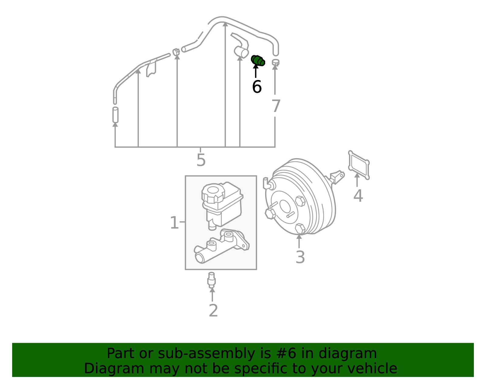 2006-2021 Hyundai Booster Check Valve 59133-22000 | MotorMotor