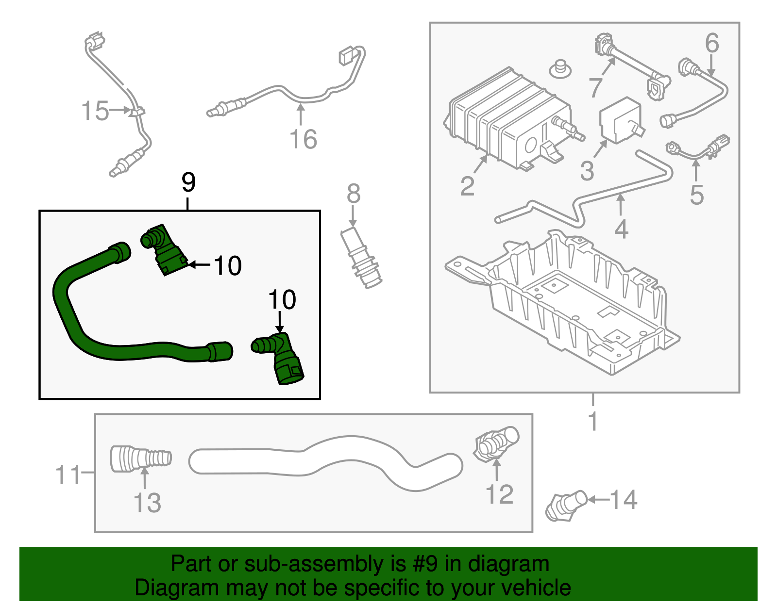 2018-2023 Ford Mustang PCV Tube JR3Z-6A664-A | Miracle Ford Parts